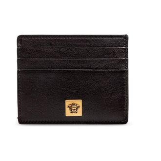 Versace Severine Leder Kartenetui - - Accessories - Herren - Braun - ONE SIZE