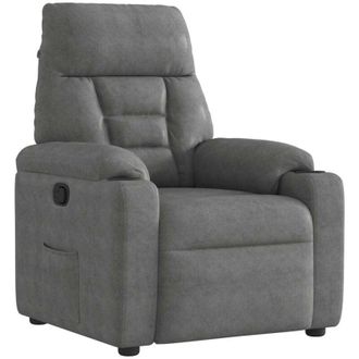 vidaXL Relaxsessel Dunkelgrau Mikrofasergewebe Vidaxl