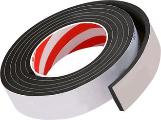 DOITOOL Selbstklebendes Schallisolierendes Dichtungsband Breit Lang Flexibles Möbel Fußpolster für Türen Fenster rutschfest Wetterfest Schützt vor Geräuschen 