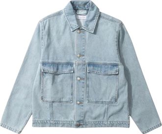 Edmmond Studios Edmmond Studios, Homme, Vestes, Bleu, Taille: M Bleach Jacket