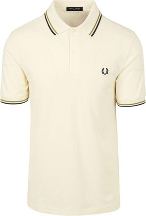 Fred Perry Polo Twin Tipped M3600 Ecru 46A