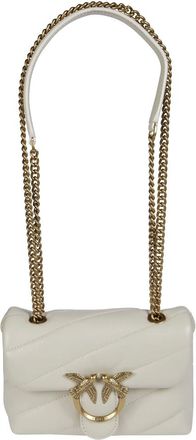 Pinko Pinko, Femme, Sacs, Blanc, Taille: ONE Size Baby Love Bag Puff