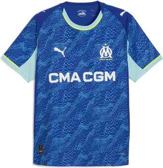 Puma Maillot Authentic Third 25/26 Olympique de Marseille Homme, Accessoires, Bleu, 3XL
