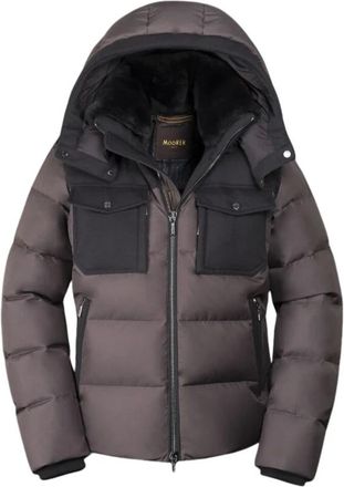 Moorer Homme, Vestes, Brun, Taille: L Alarick Down Jacket