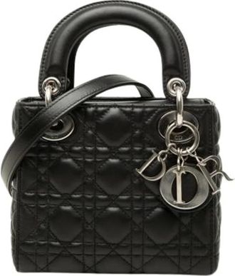 Dior Sac &agrave; main vintage Pre-owned - Femme - Pre-owned - Noir - Taille: ONE Size