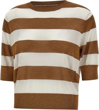 KANGRA Femme, Pulls, Multicolore, Taille: 40 FR Pull ras du cou