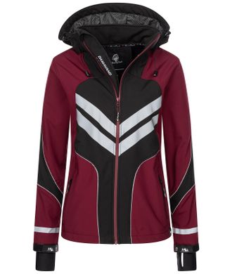 Rock Creek Jacke Weinrot