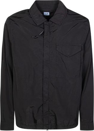 C.P. Company C.p. Company, Homme, Vestes, Noir, Taille: XL Chrome-R Overshirt
