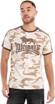 Lonsdale London CREGNEASH Männer T-Shirt sandcamo M 100% Baumwolle Streetwear
