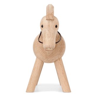 Kay Bojesen Pferd Figuren 14 cm Holzfiguren Weihnachtsdekoration, Holz hell