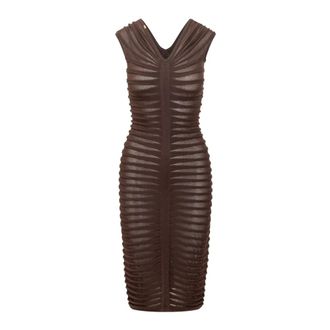 Elisabetta Franchi Damen, Kleider, Braun, MGr&ouml;&szlig;e