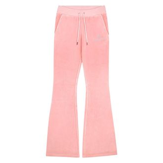 Juicy Couture Juicy Script Velou Hose - - Trousers - Damen - Rosa - S
