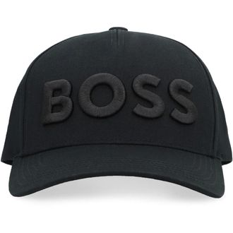 HUGO BOSS Homme, Accessoires, Noir, Taille: ONE Size Casquette de Baseball en Coton