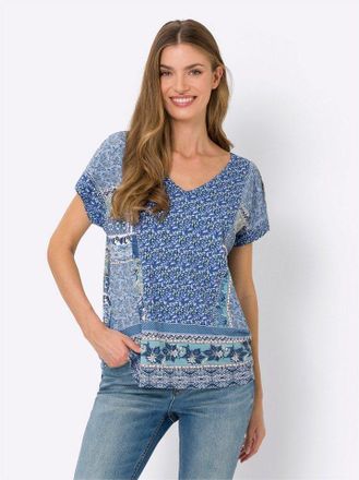 Heine T-Shirt Druck-Shirt Kurzarm