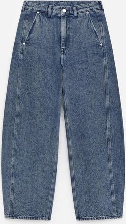 Arket Jeans Mit Barrel Legs -Blau