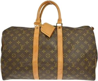 Louis Vuitton unisex, Pre-owned, Brun, Taille: ONE Size Sac Week-end Vintage Pre-owned