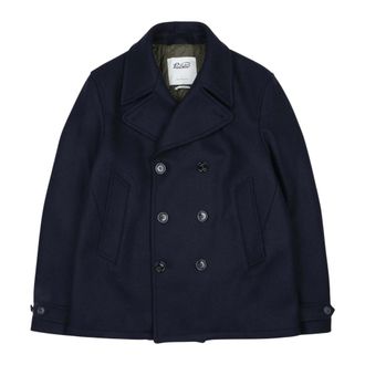 Valstar Ben Peacoat - - Coats - Herren - Blau - XL