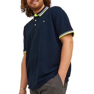 Jack & Jones Male Poloshirt Plus Einfarbig Poloshirt