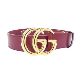 Gucci Ceinture standard Pre-owned - Femme - Pre-owned - Rouge - Taille: ONE Size