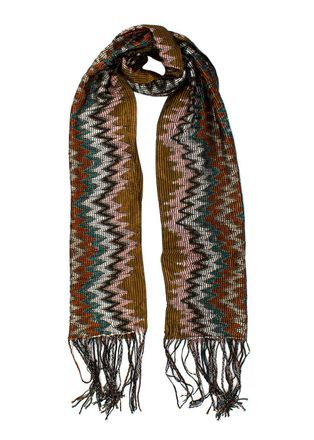 Missoni Multi-Colour Zigzag Scarf