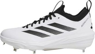 adidas Mens Chaussure &agrave; Crampons Adizero Impact 2.0, Cloud White/Core Black/Core Black, 40 2/3