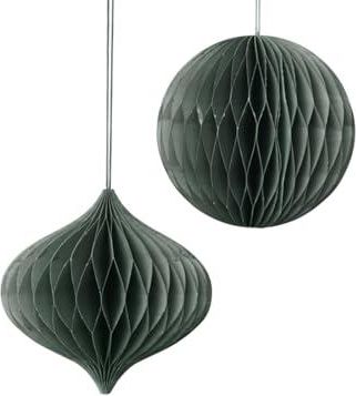 Broste Copenhagen Broste Copenhagen Christmas Mix Papierh&auml;nger Thyme (2 St&uuml;ck) 70090510