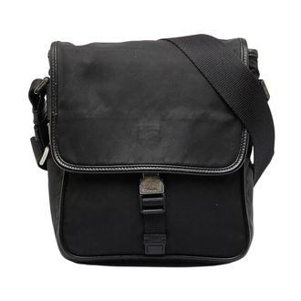 Prada Pre-owned Tessuto Umh&auml;ngetasche - - Pre-owned - Damen - Schwarzk - ONE SIZE