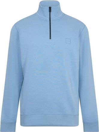 HUGO BOSS Sweatshirt f&uuml;r Herren, Frottee (Pastellblau)