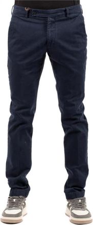Berwick 1707 Homme, Pantalons, Bleu, Taille: S Morello Chino