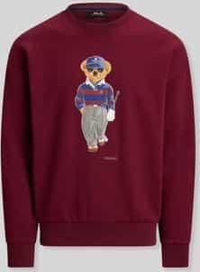 Polo Ralph Lauren Sweatshirt mit Golfb&auml;r-Stickerei