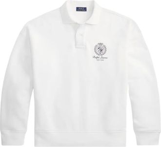 Polo Ralph Lauren polo &agrave; imprim&eacute; graphique - Blanc