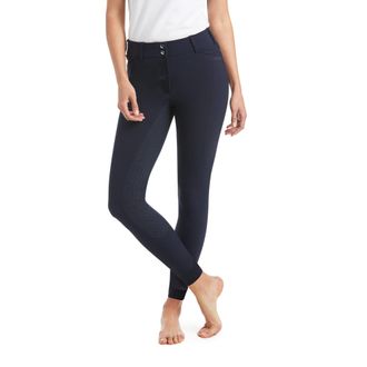 Ariat Womens Prelude Full Seat Riding Breech in Navy Cotton Twill, Size 38, by Ariat