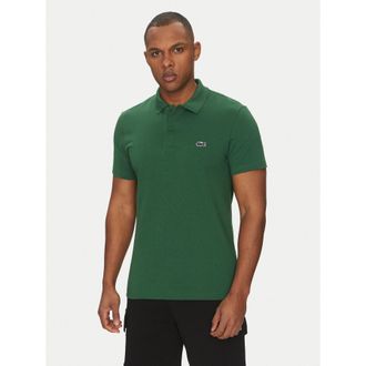 Lacoste Poloshirt DH5522 Gr&uuml;n Regular Fit