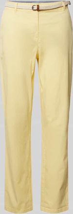 Christian Berg Casual Fit Chino mit Gürtel