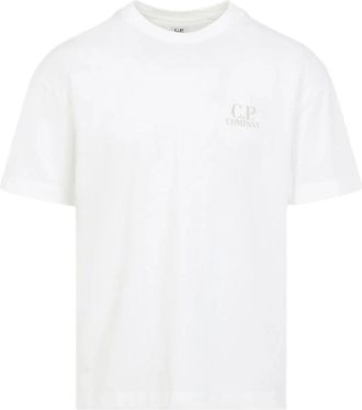 C.P. Company C.p. Company, Homme, Tops, Blanc, Taille: M Polo Chemises