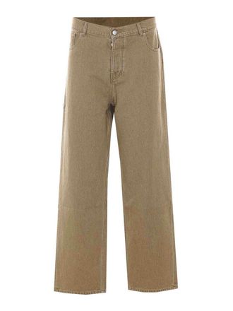 Dr&ocirc;le de Monsieur Straight Leg Jeans - Gr&uuml;n
