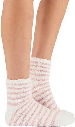 Damart Chaussettes De Lit Thermique Thermolactyl Femme Rose Ray&eacute; Taille 39/41
