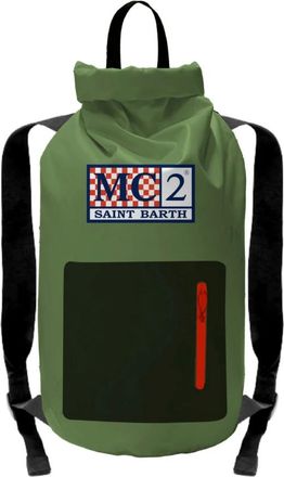 MC2 Saint Barth unisex, Sacs, Vert, Taille: ONE Size Sac &agrave; dos