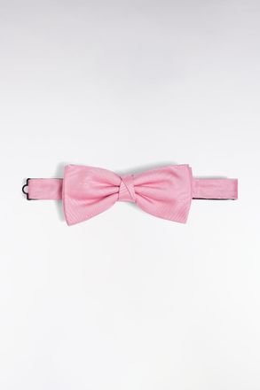 Eden Park Noeud Papillon En Soie Rose &Agrave; Micro-motifs Noeuds Papillon Roses