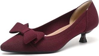 Generic Escarpins Femme Bloc Talons Pumps Femmes légantes de Talon Confortable et Classique avec Bride Cheville fermée Slingback Cuir Souple pour Dame Mariage