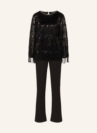 Ana Alcazar Jumpsuit Mit Pailletten schwarz