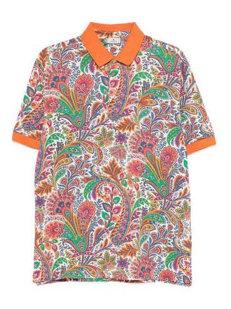 Etro Pull Col Rond - Orange