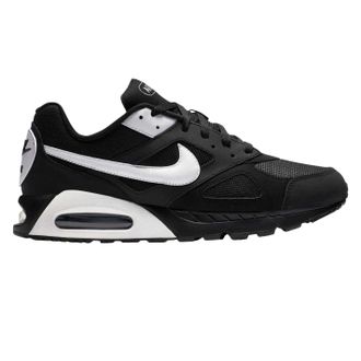 Nike Air Max Sneaker f&uuml;r Herren, Leder (Schwarz/Wei&szlig;)