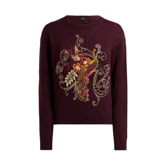 Etro Femme, Pulls, Violet, Taille: 42 FR Jersey