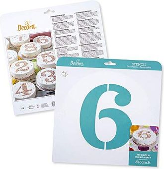 Decora 9270946 SCHABLONE N° 6/9 Ø 25 CM