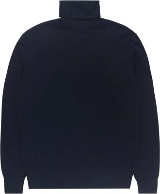 Dries Van Noten Homme, Pulls, Bleu, Taille: L Col roul&eacute;s