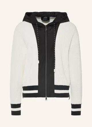 Marc Cain Strickjacke Im Materialmix schwarz