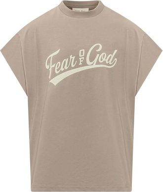 Fear of God Homme, Tops, Beige, Taille: S T-shirt sans manches