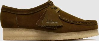Clarks Mocassins Wallabee Olive Suede