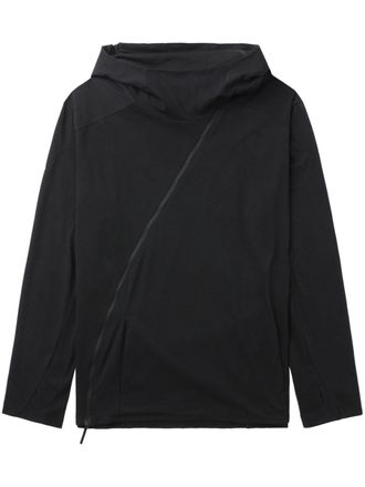 Post Archive Faction (PAF) veste à fermeture zippée asymétrique - Noir